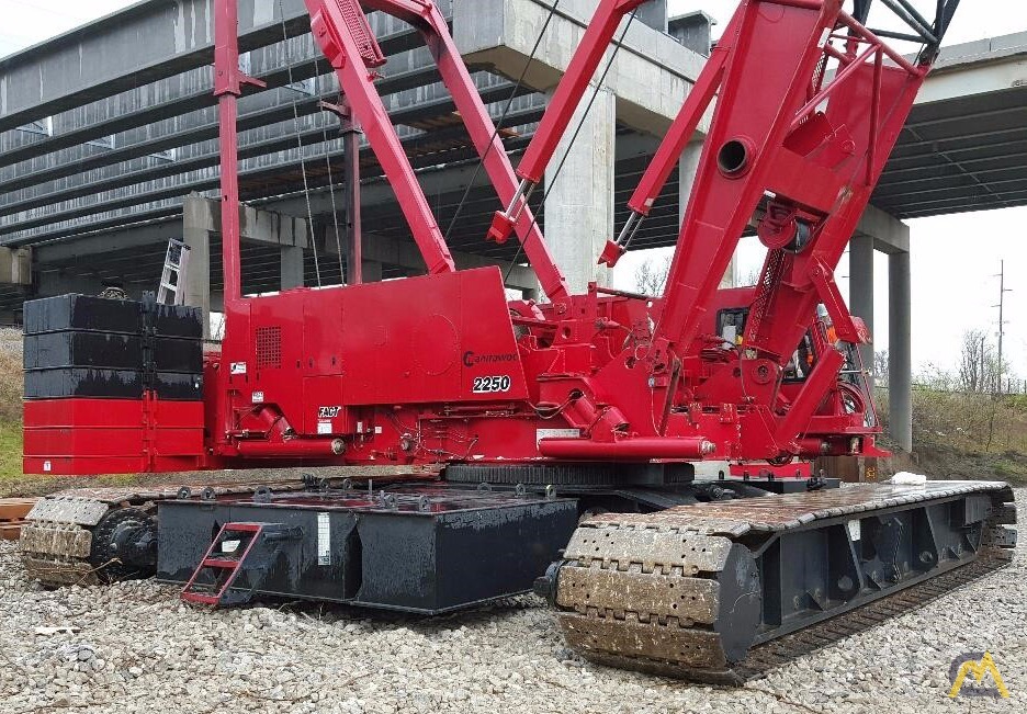 300t Manitowoc 2250 Series 3 Lattice Boom Crawler Crane Cranes Cranes ...